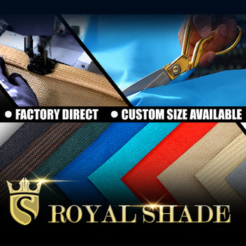 Royal Shade | Sun Shade Sails |Fence Screen|Shade Cloth|Custom Sizes ...