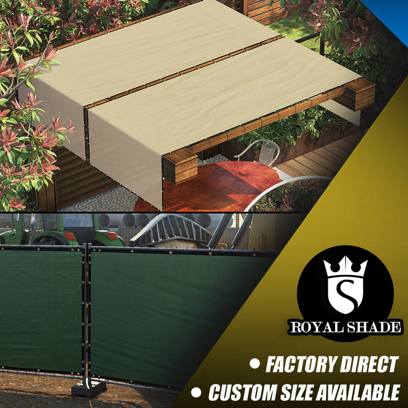 Royal Shade | Sun Shade Sails |Fence Screen|Shade Cloth|Custom Sizes ...
