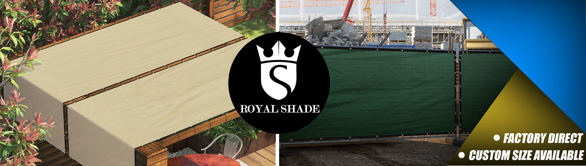 Royal Shade | Sun Shade Sails |Fence Screen|Shade Cloth|Custom Sizes ...