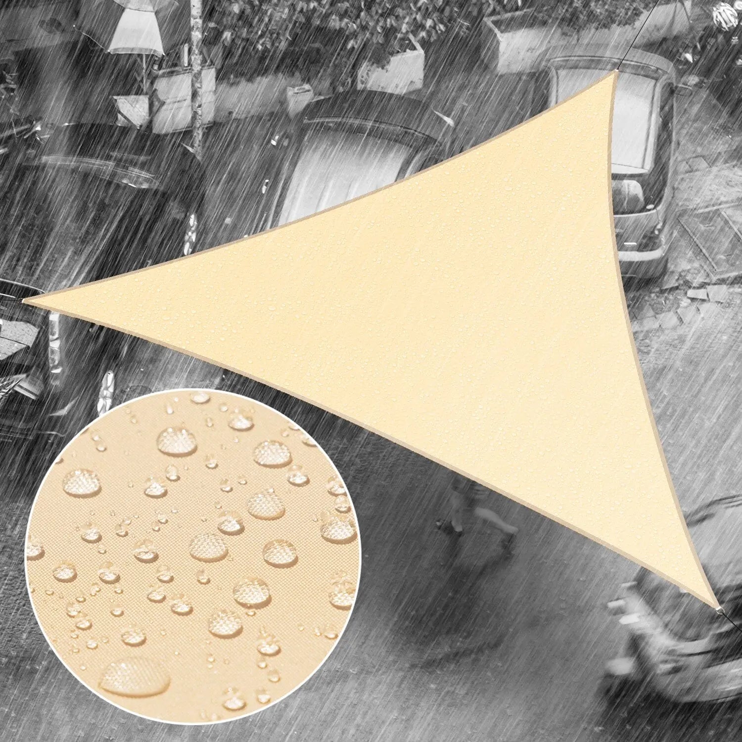 Triangle Waterproof Sun Shade Sails Canopy | Royal Shade USA