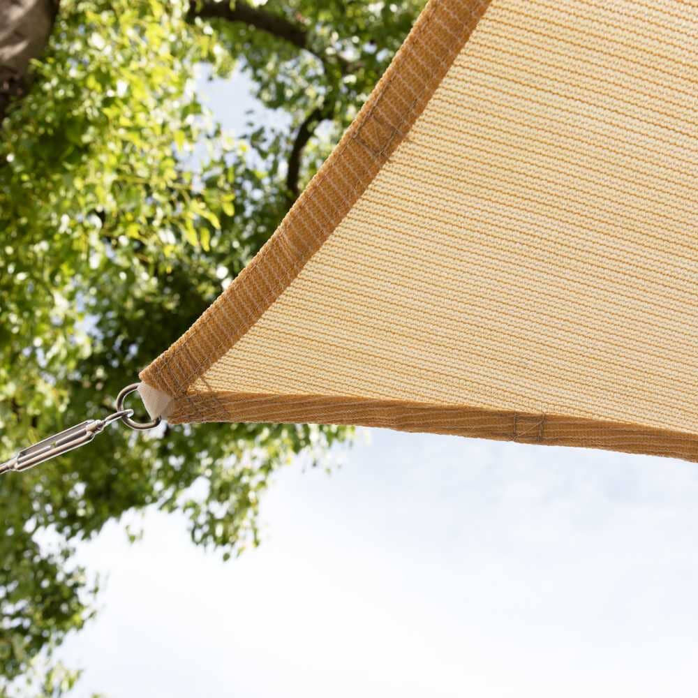 Square Sun Shade Sail Canopy, Commercial Grade, 4 Sizes, 8 Colors ...