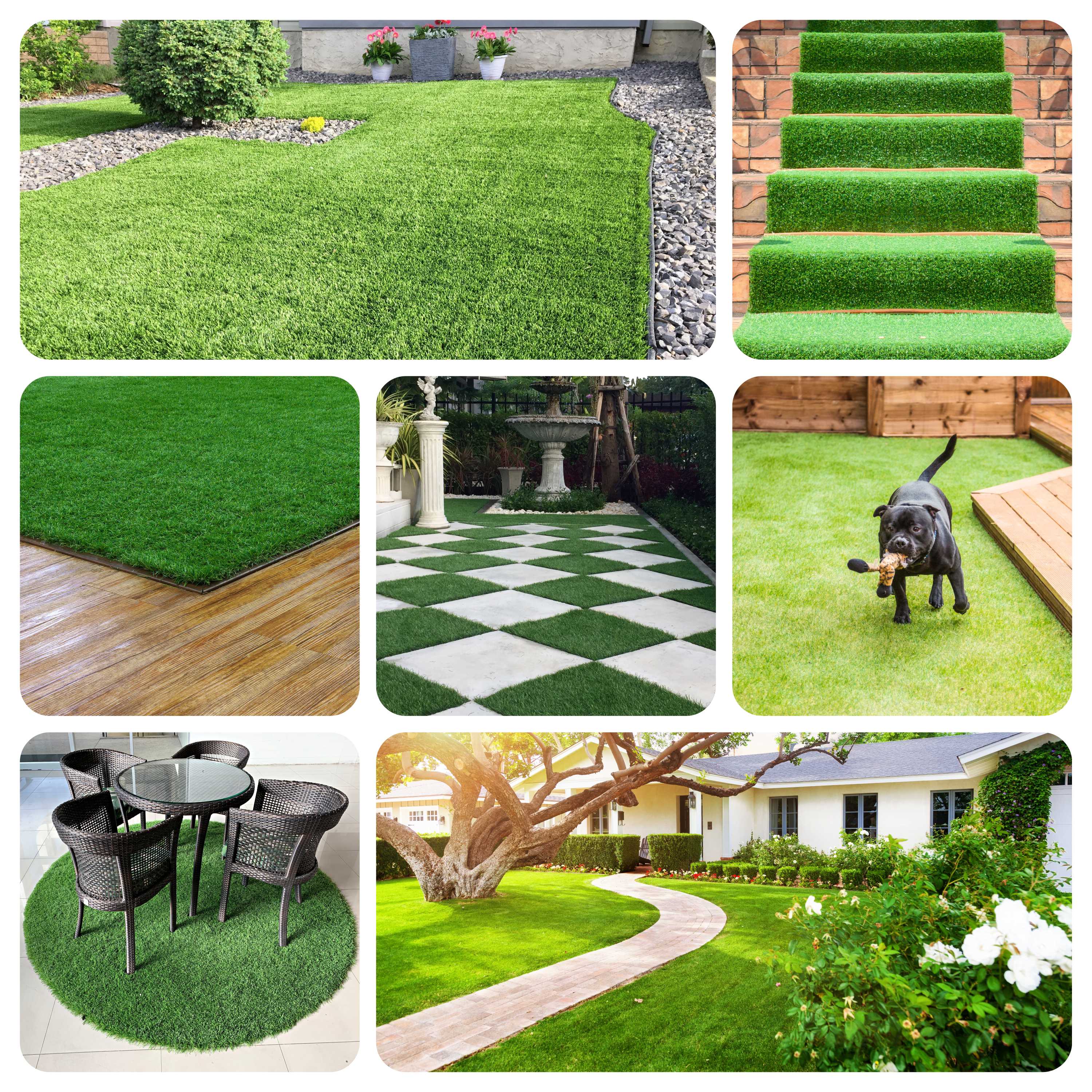 Corgi Artificial Turf Faux Grass Sample – Royal Shade USA
